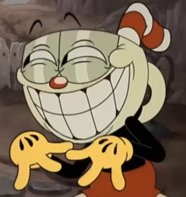 Grin | Cuphead | Know Your Meme