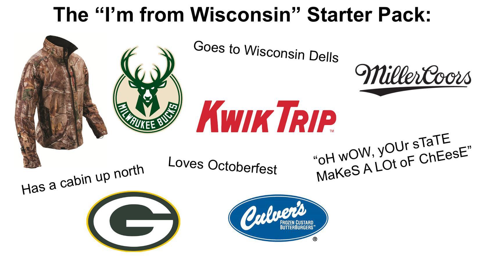 w i s c o n s i n starter pack | /r/starterpacks | Starter Packs | Know ...