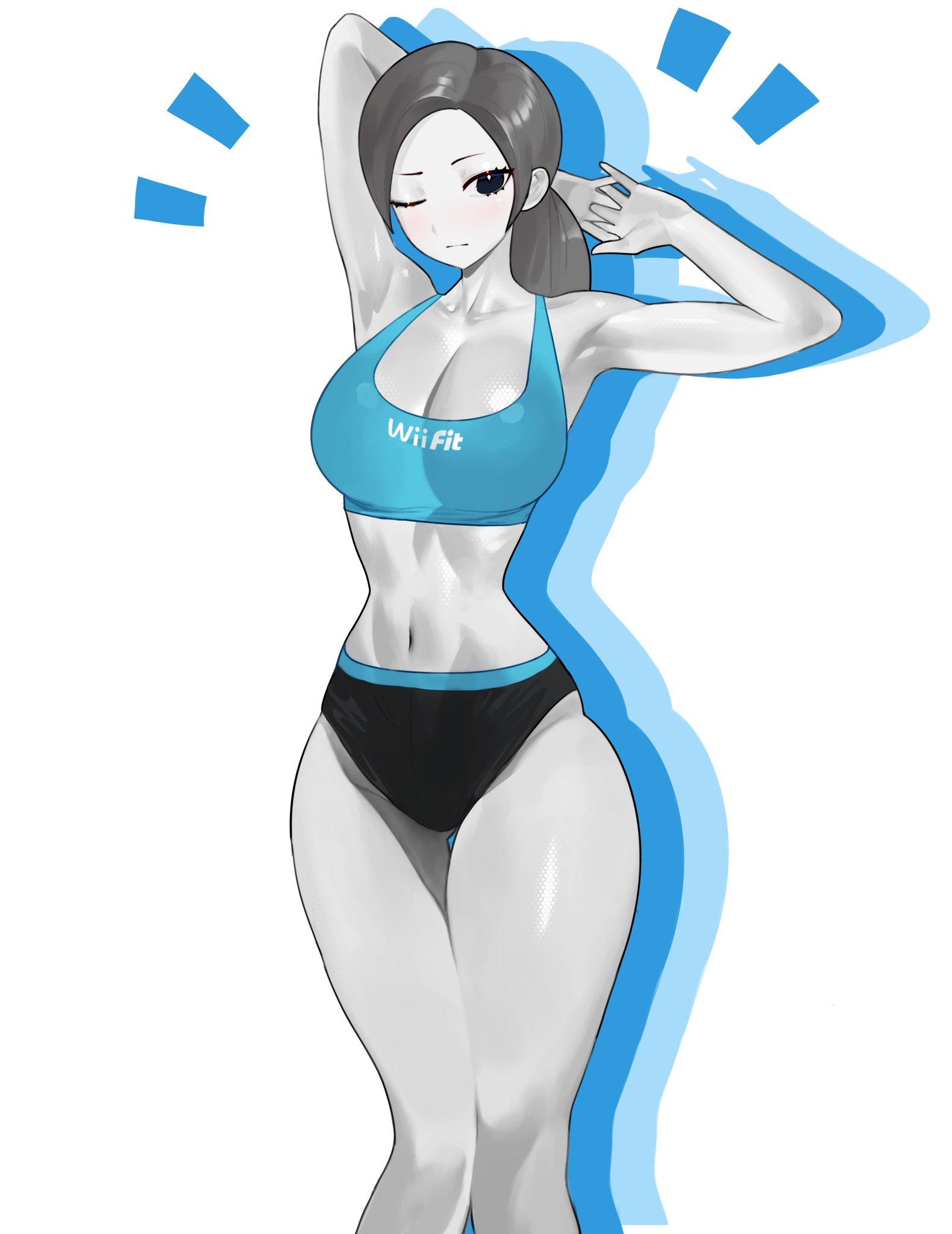 Wii FIT Beauty | Wii Fit Trainer | Know Your Meme