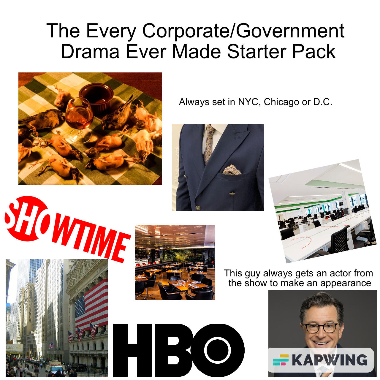 The Every Corporate/Government Drama Ever Made Starter Pack | /r ...