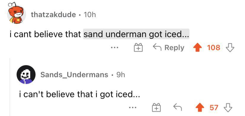 Sand Underman | /r/beetlejuicing/ | Beetlejuicing | Know Your Meme