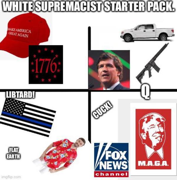 American facist starter pack. | /r/starterpacks | Starter Packs | Know ...
