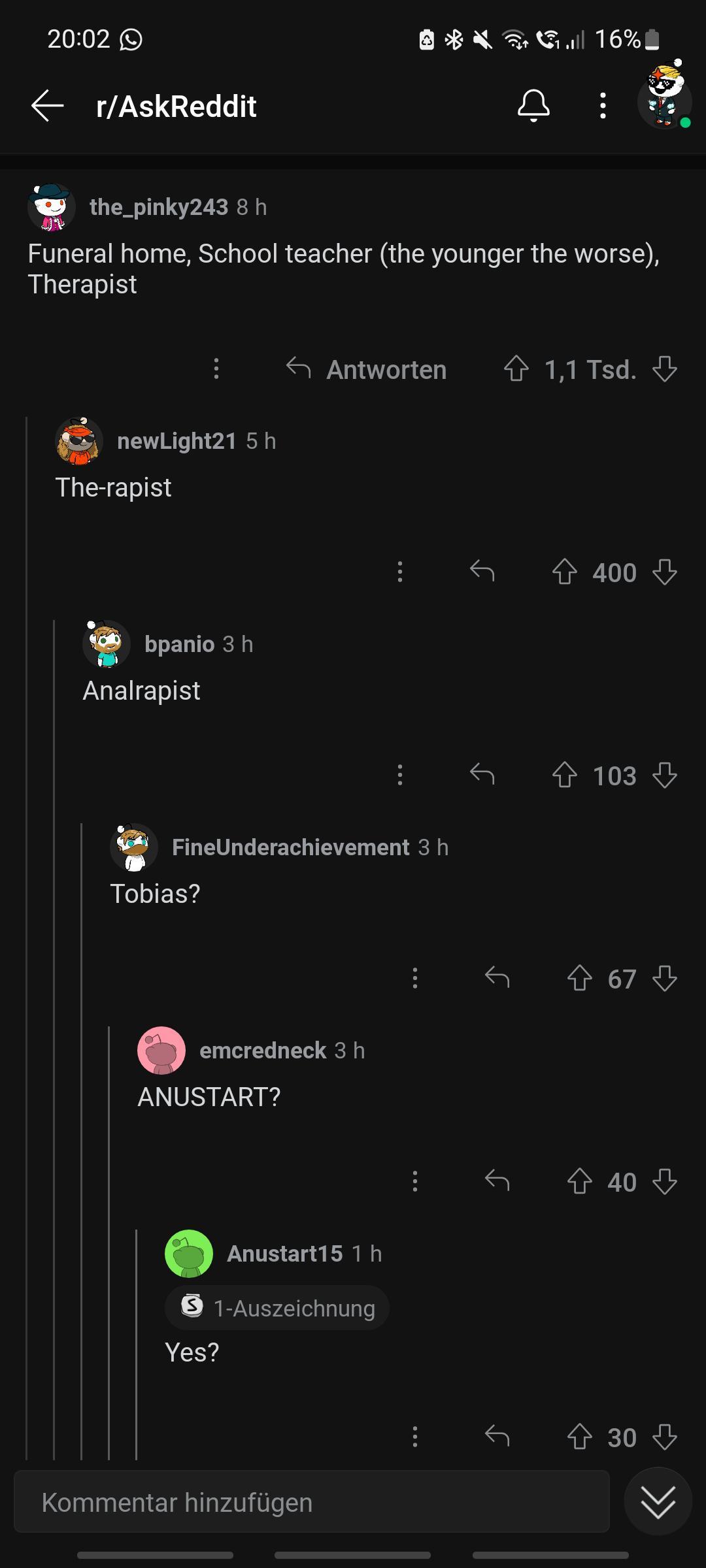 Anustart? | /r/beetlejuicing/ | Beetlejuicing | Know Your Meme