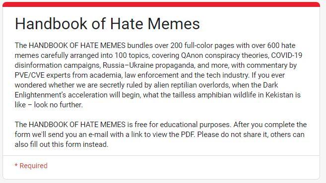 EOOH | Handbook of Hate Memes | Know Your Meme