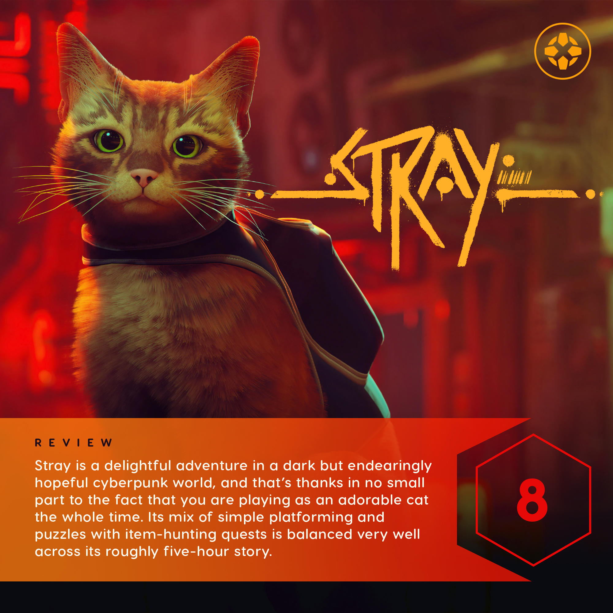 Stray IGN Review Summary | Stray (Video Game) | Know Your Meme