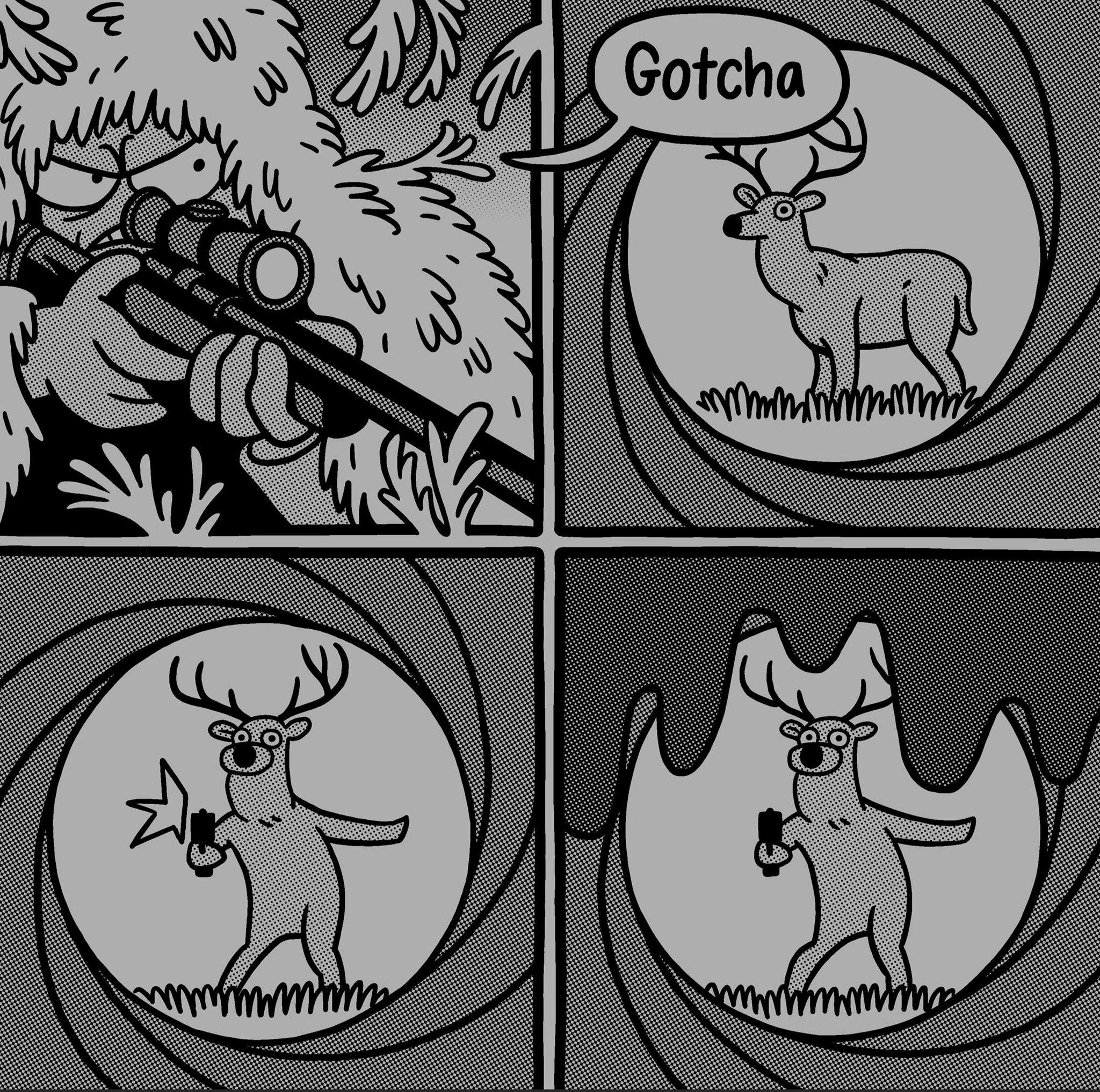 Gotcha | James Bond Gun Barrel Parodies | Know Your Meme