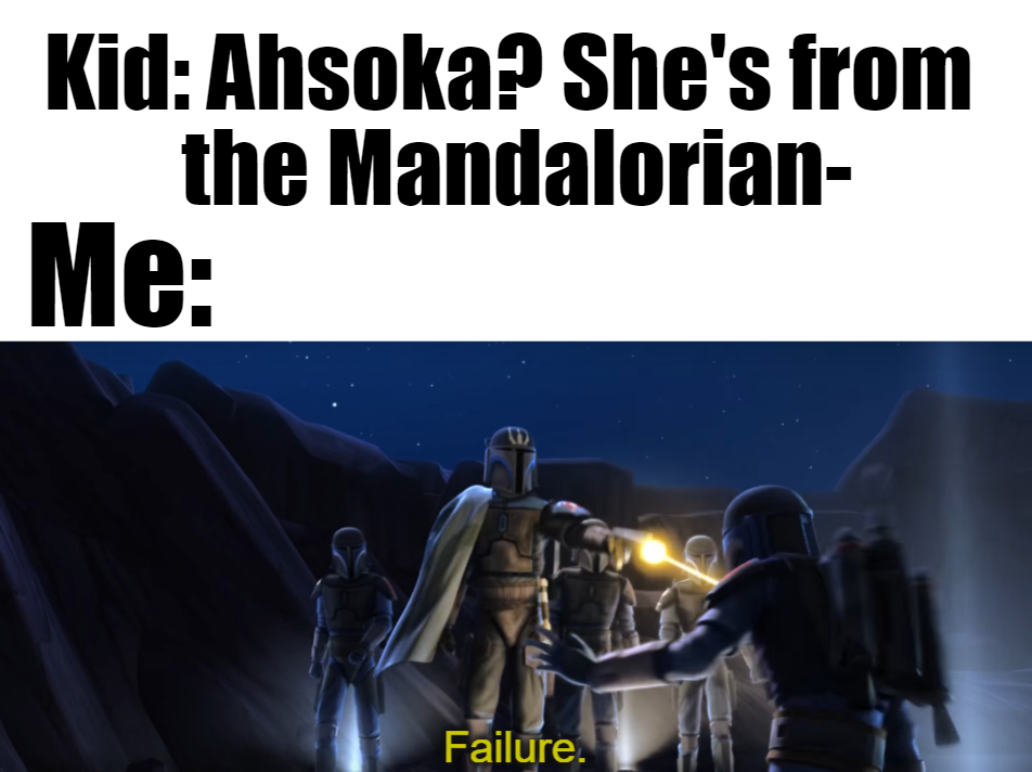 And that's why I shot him, your honor. (Go watch TCW, heathens) | /r ...