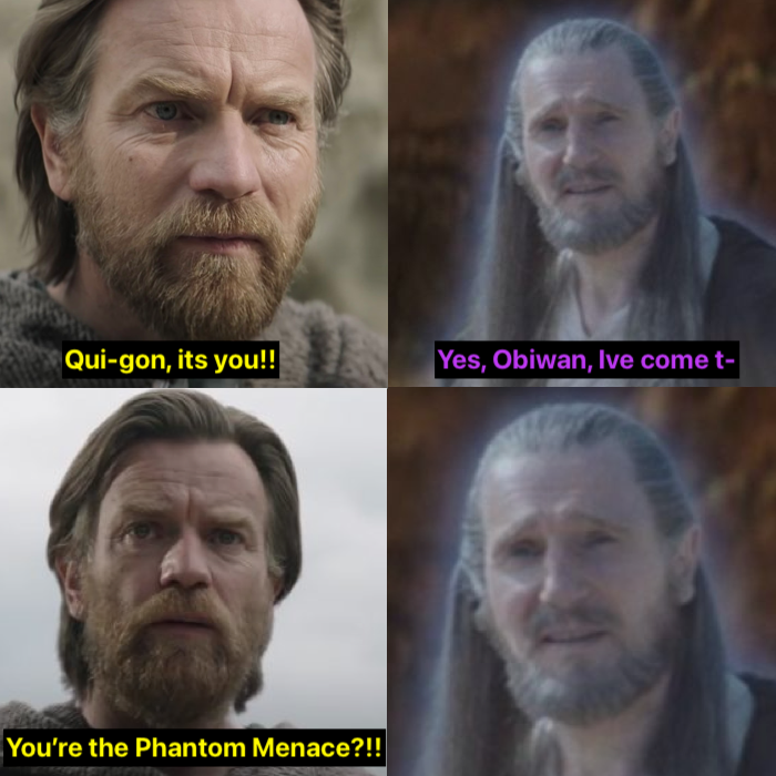 This was the best part of Obi-Wan: A Star Wars Story | /r/PrequelMemes ...