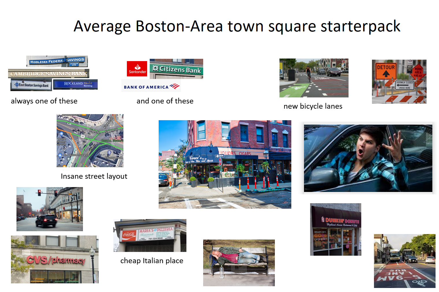 Average Boston-Area town square starterpack | /r/starterpacks | Starter ...