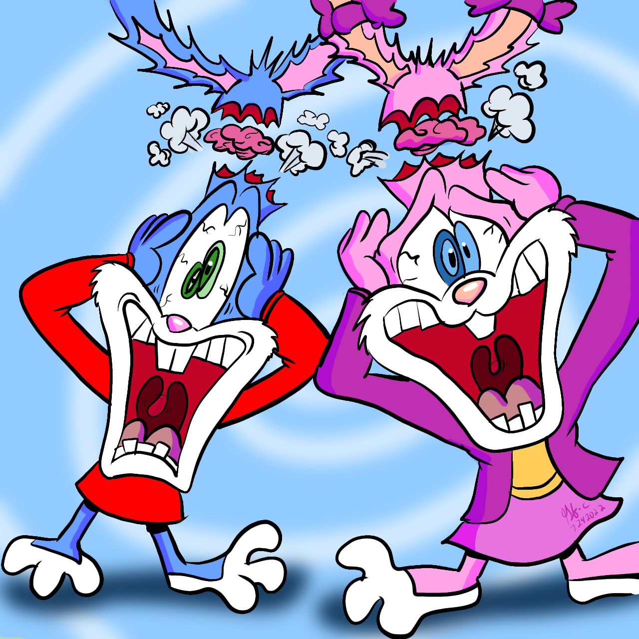 Babs and Buster-Mind Blown Shock | Looney Tunes / Merrie Melodies ...