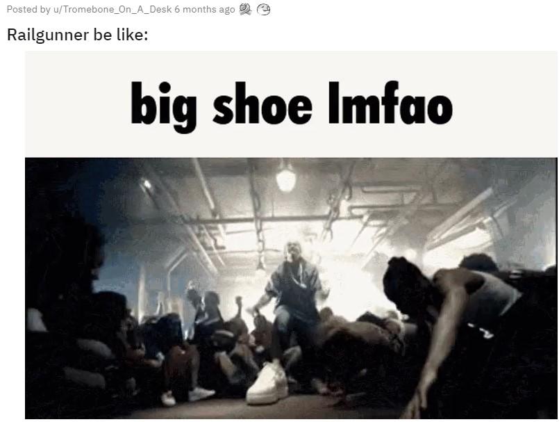 Risk of Rain: Railgunners be like | Ludacris' Big Shoe Stomp / Big Shoe ...