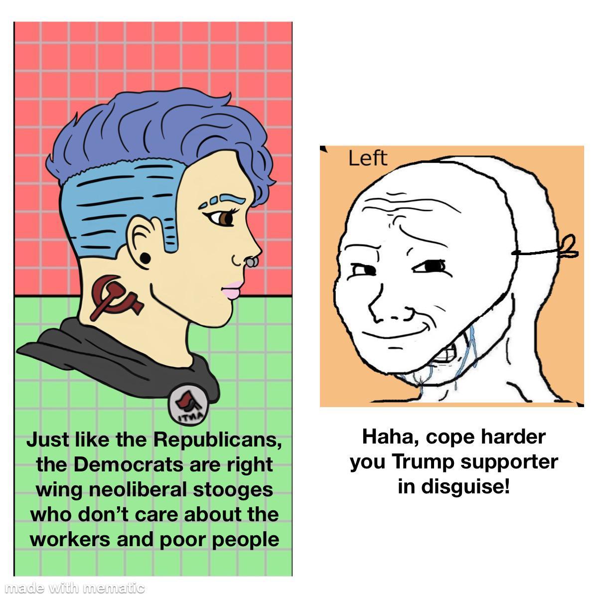 Leftists discussing American politics be like: | /r ...