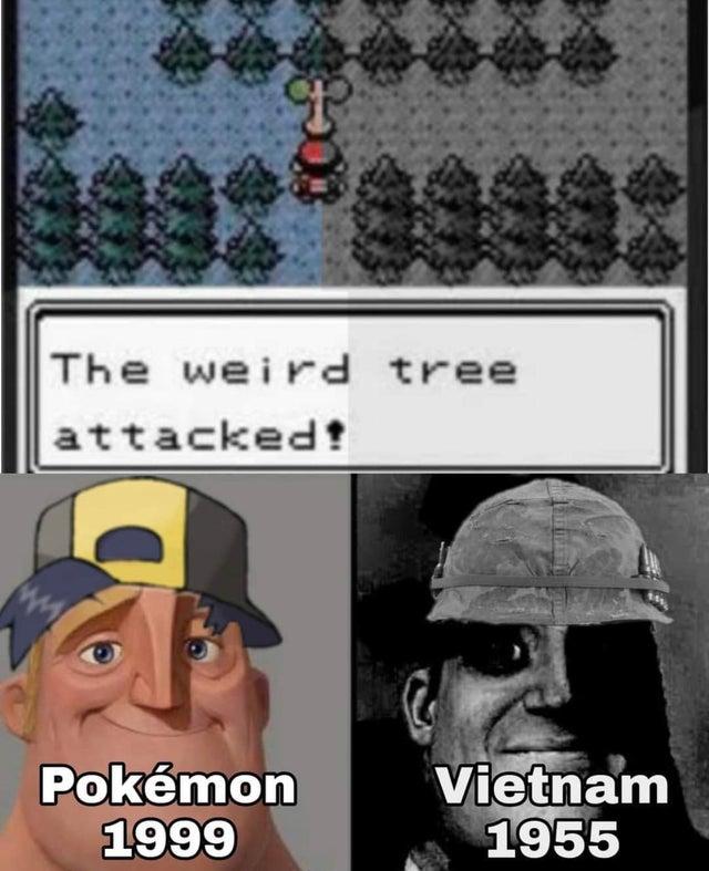When trees attack | Pokémon | Know Your Meme