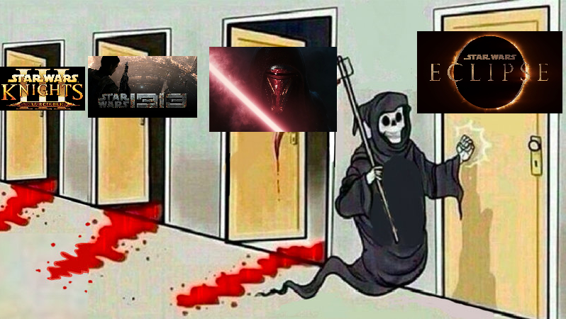 The next Star Wars game to fall | Death Knocking on Doors | Know Your Meme