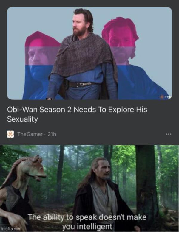 It’s not necessary at all and is completely irrelevant to the story ...