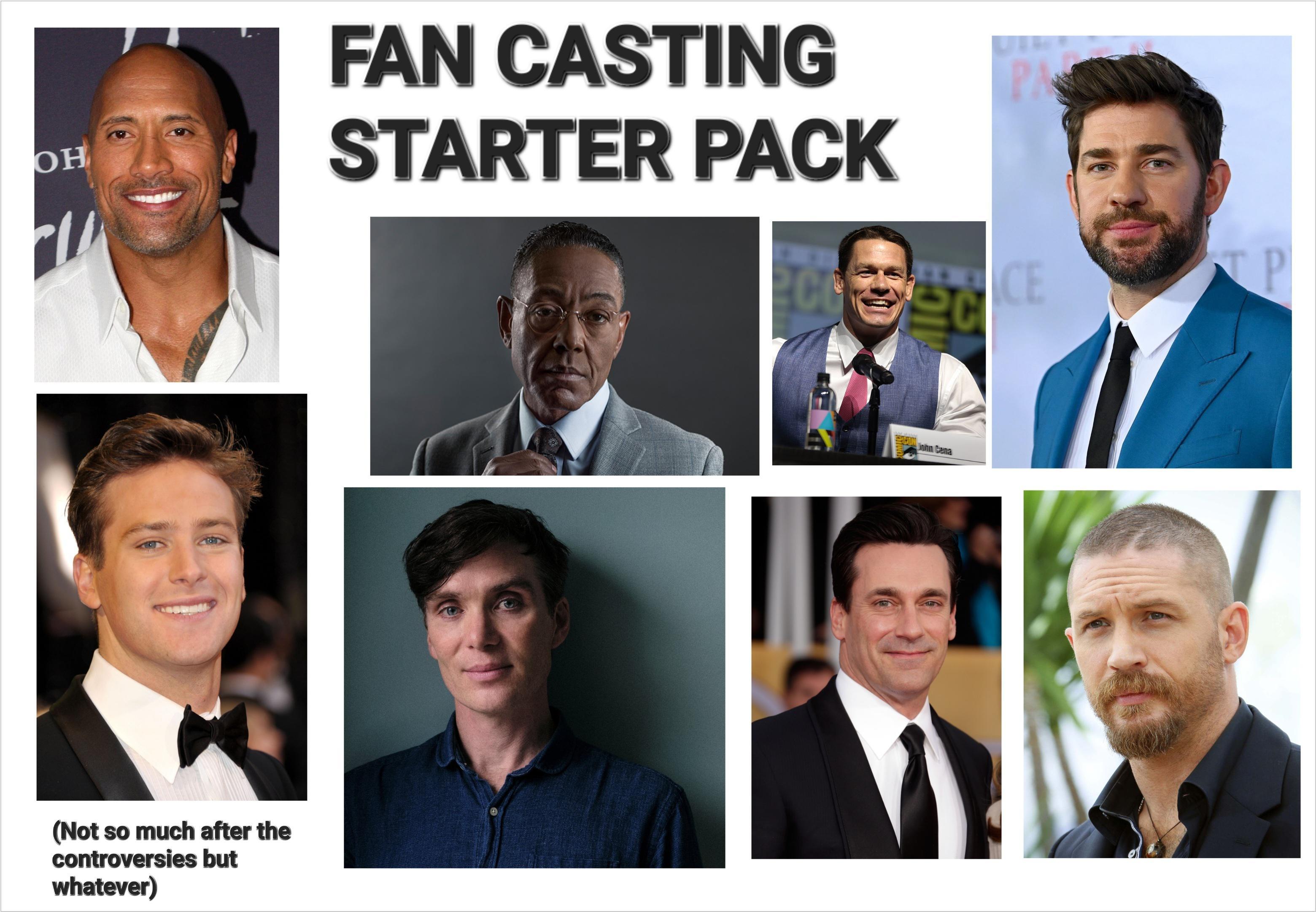 Fan Casting Starter Pack | /r/starterpacks | Starter Packs | Know Your Meme