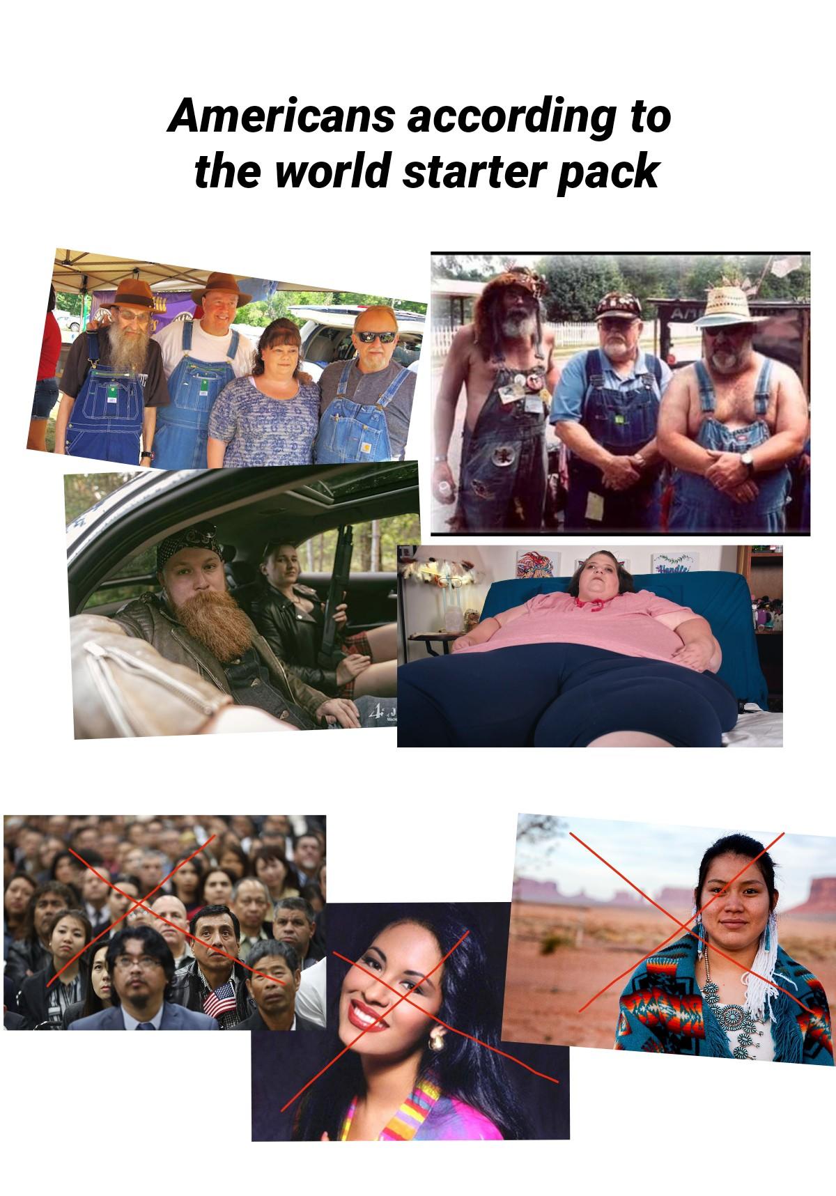 Americans according to the world starterpack | /r/starterpacks ...