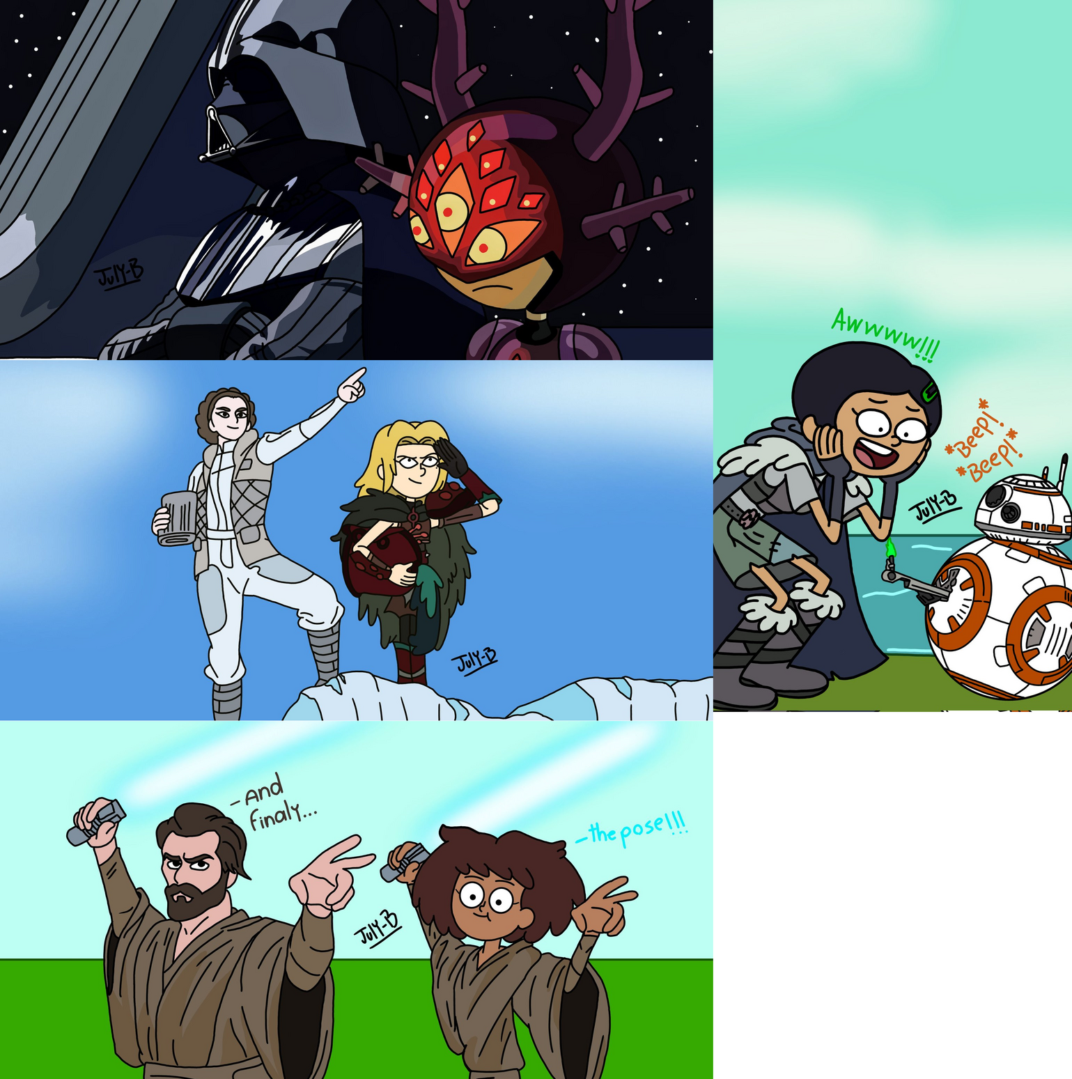 Amphibia x Star Wars | Crossover | Know Your Meme