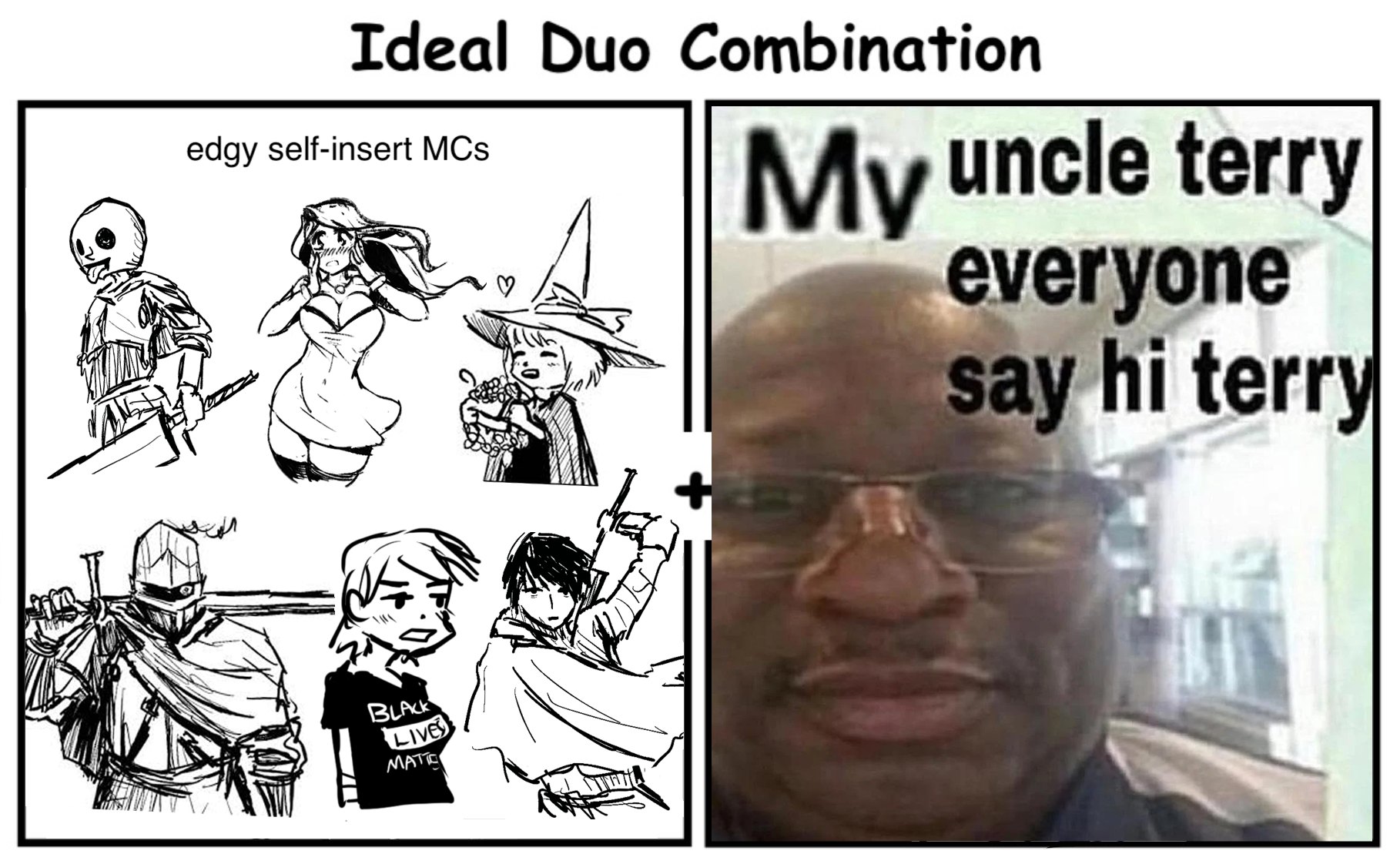self-inserts x uncle terry | Ship Dynamic | Know Your Meme