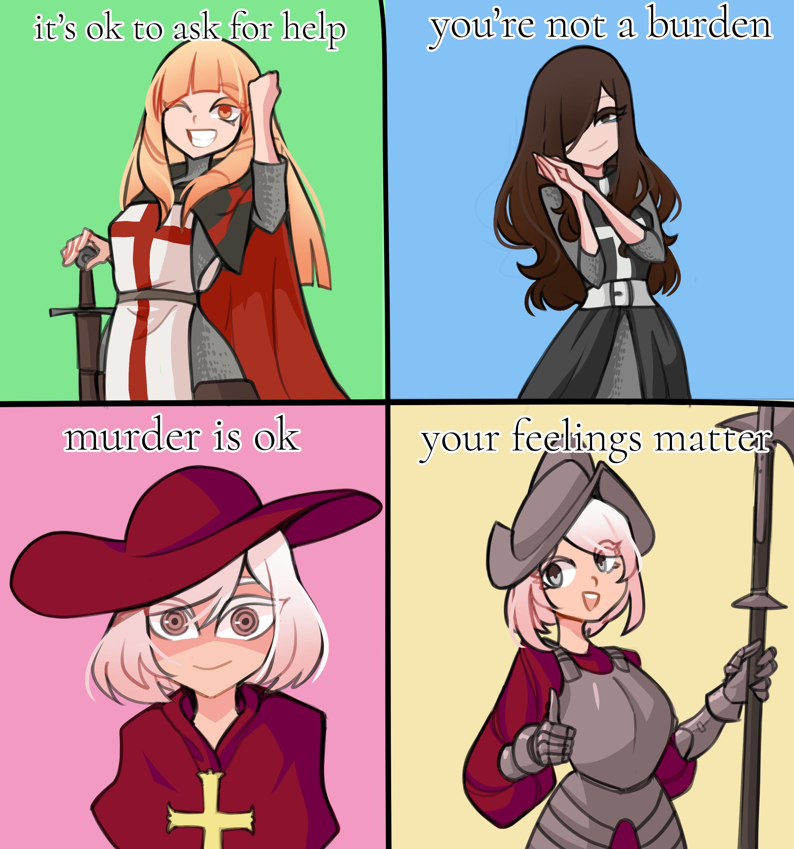 her red flags are so big shes basically wearing them | Centurii-chan ...