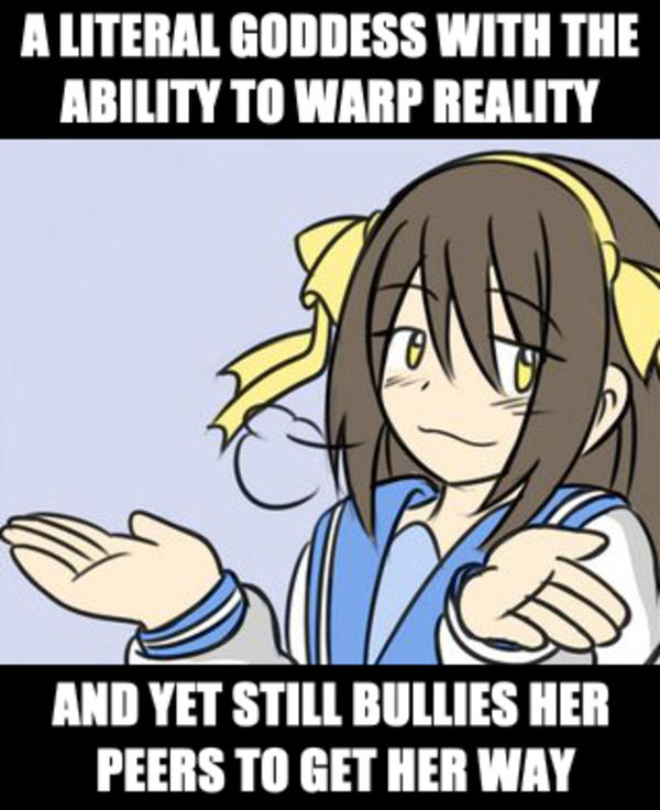 Oh Well | The Melancholy of Haruhi Suzumiya | Know Your Meme