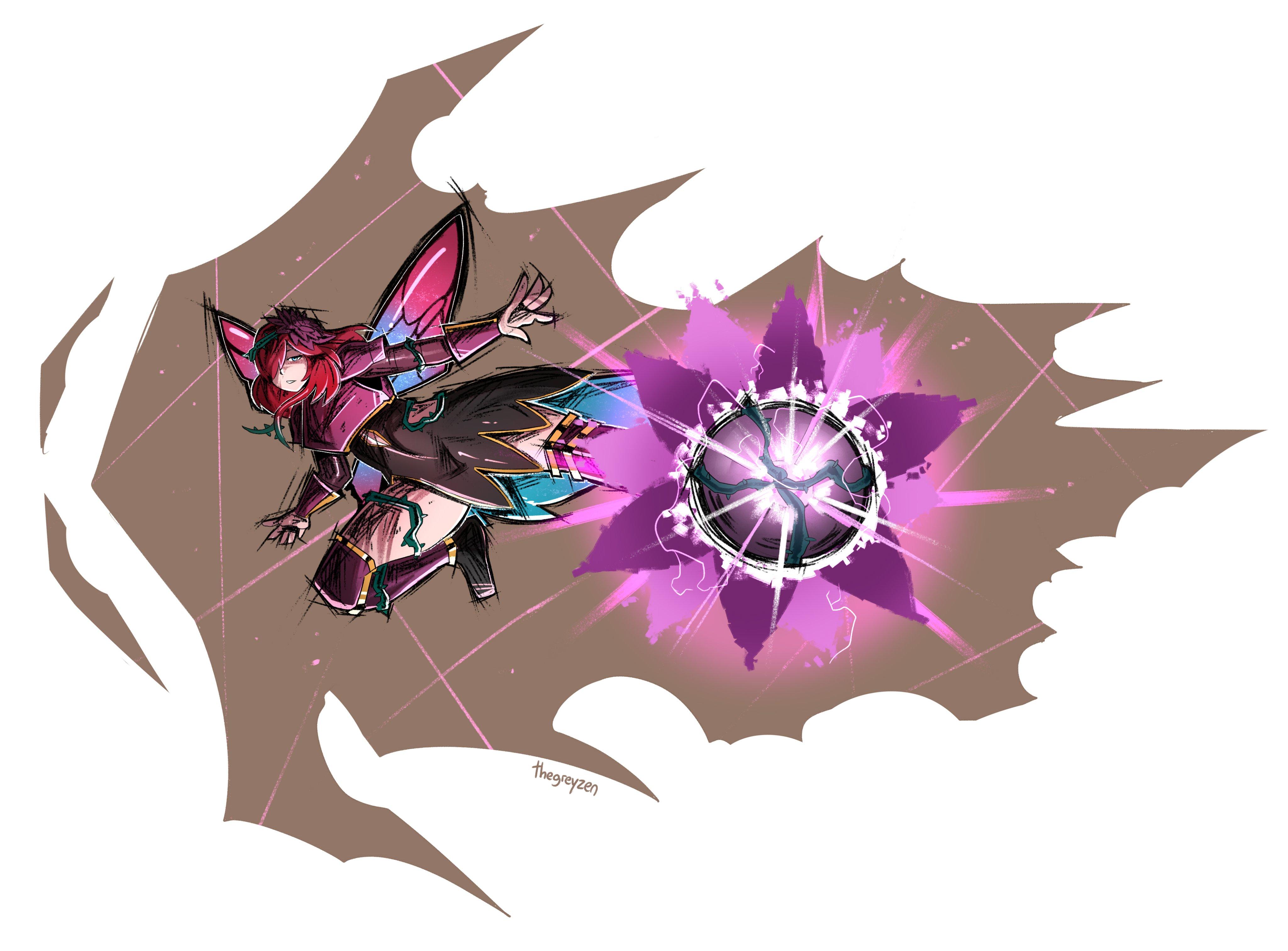 Triandra (Fire Emblem Heroes) in Mario Strikers Charged Style ...