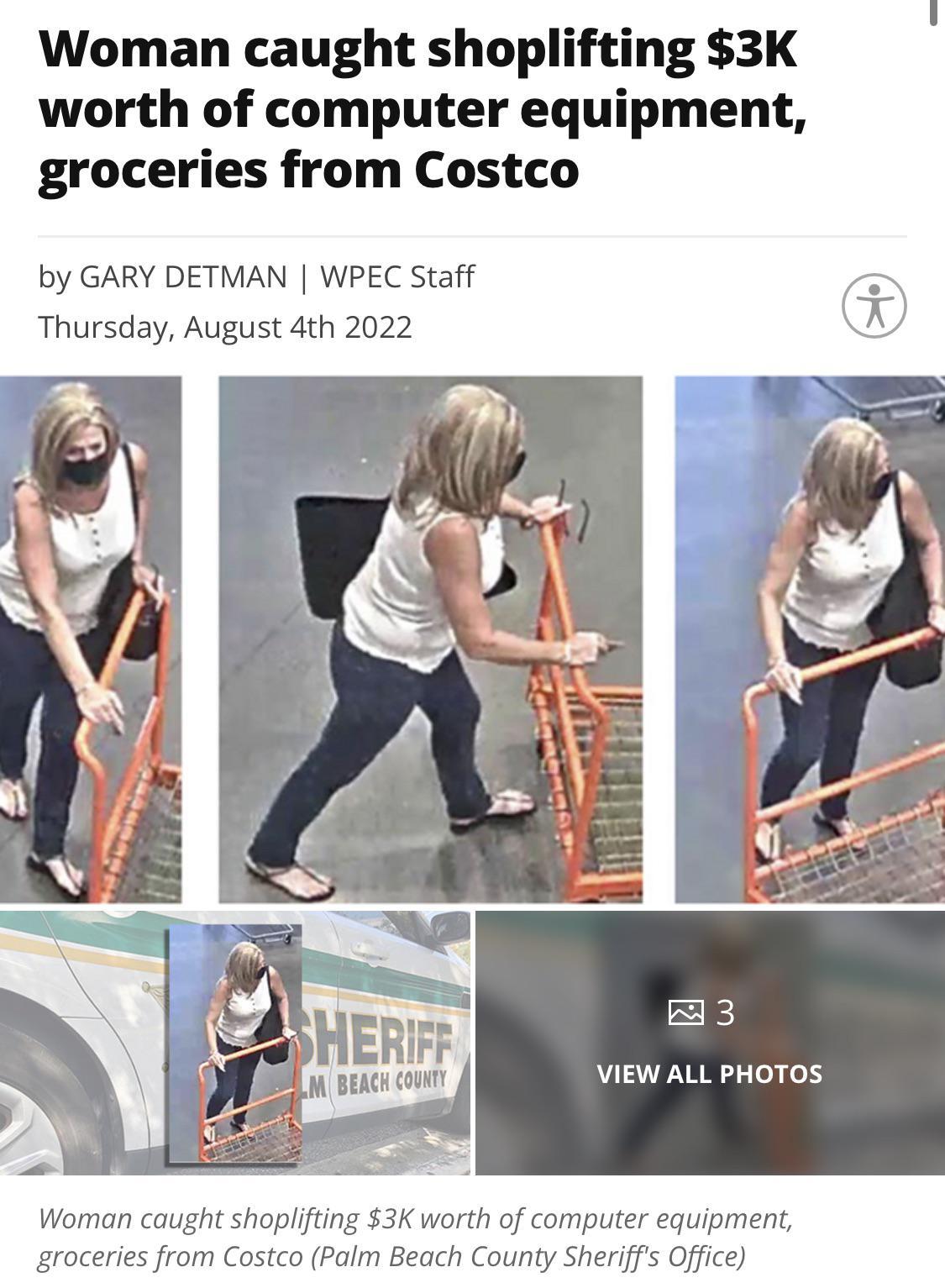 Stealing computers worth 3k | /r/FuckYouKaren | Karen | Know Your Meme