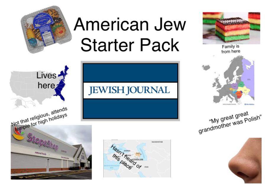 The American Jew starter pack | /r/starterpacks | Starter Packs | Know ...