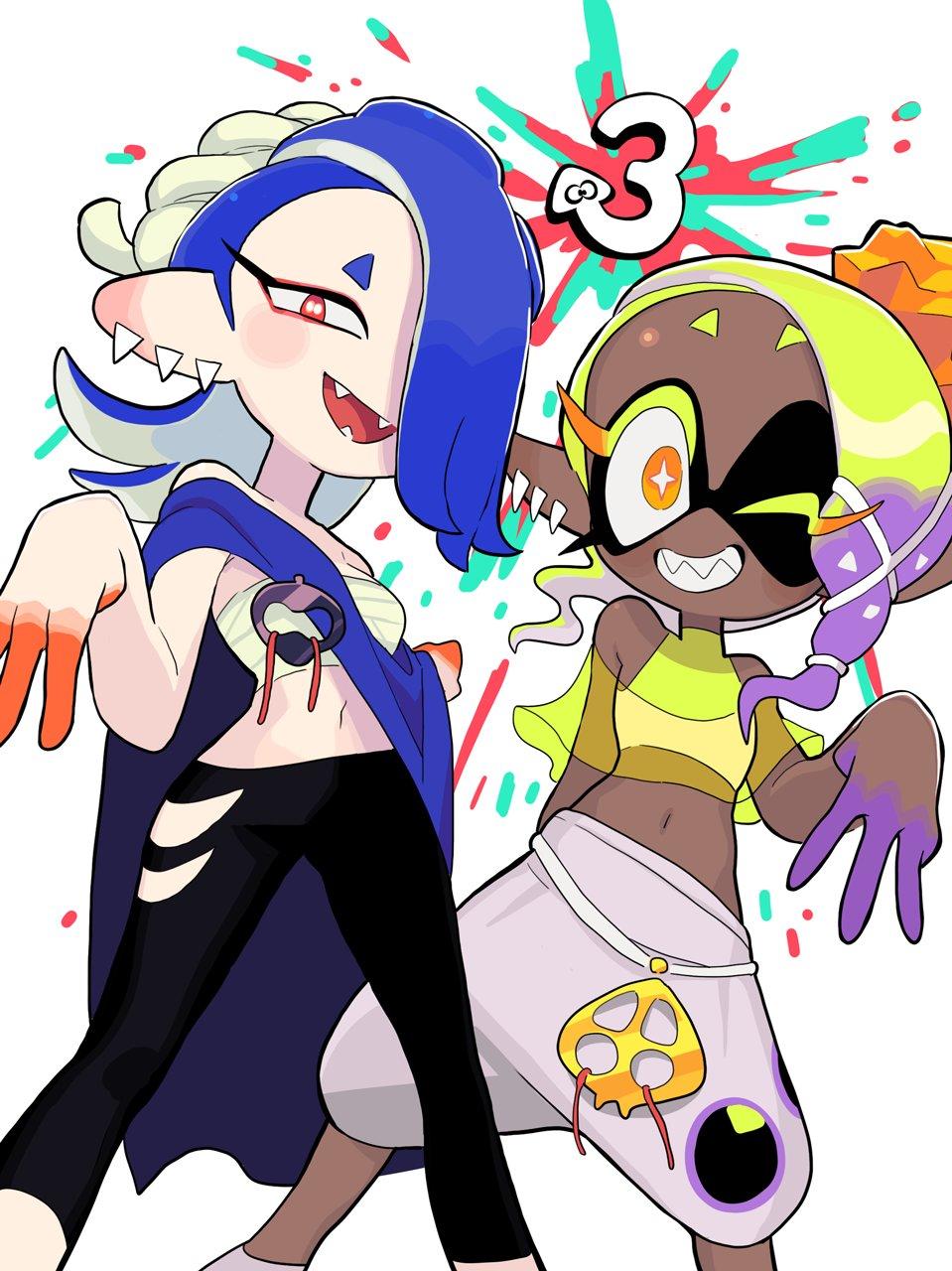 3! ! ! ! ! ! ! by Gashi-gashi (uejini) | Splatoon 3 | Know Your Meme