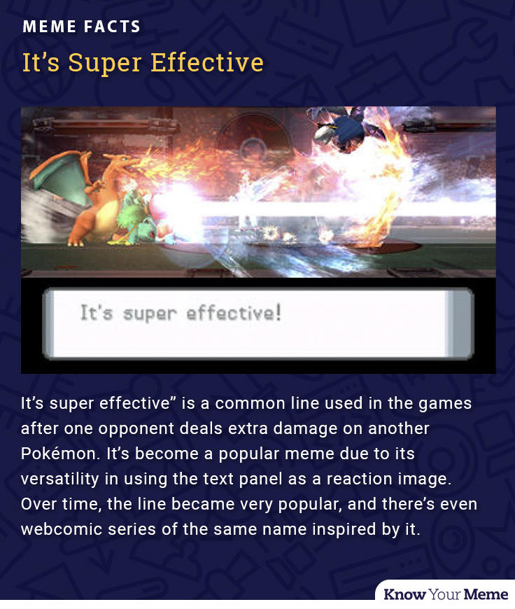 It's Super Effective | Know Your Meme