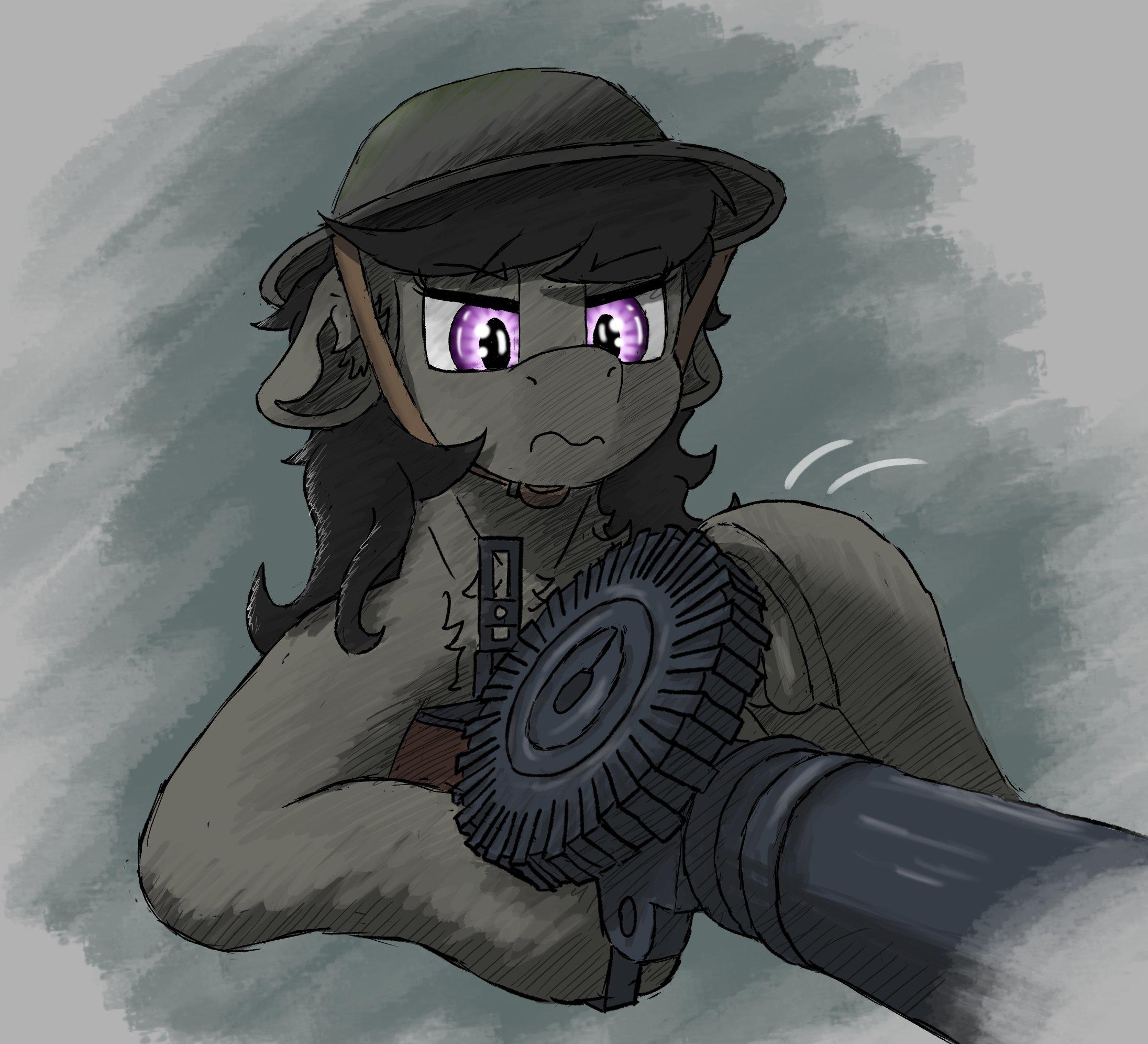 Fun pony fact: the record for fastest reloading of a Lewis light ...