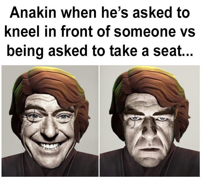 Anakin was a weird guy… | /r/PrequelMemes | Prequel Memes | Know Your Meme