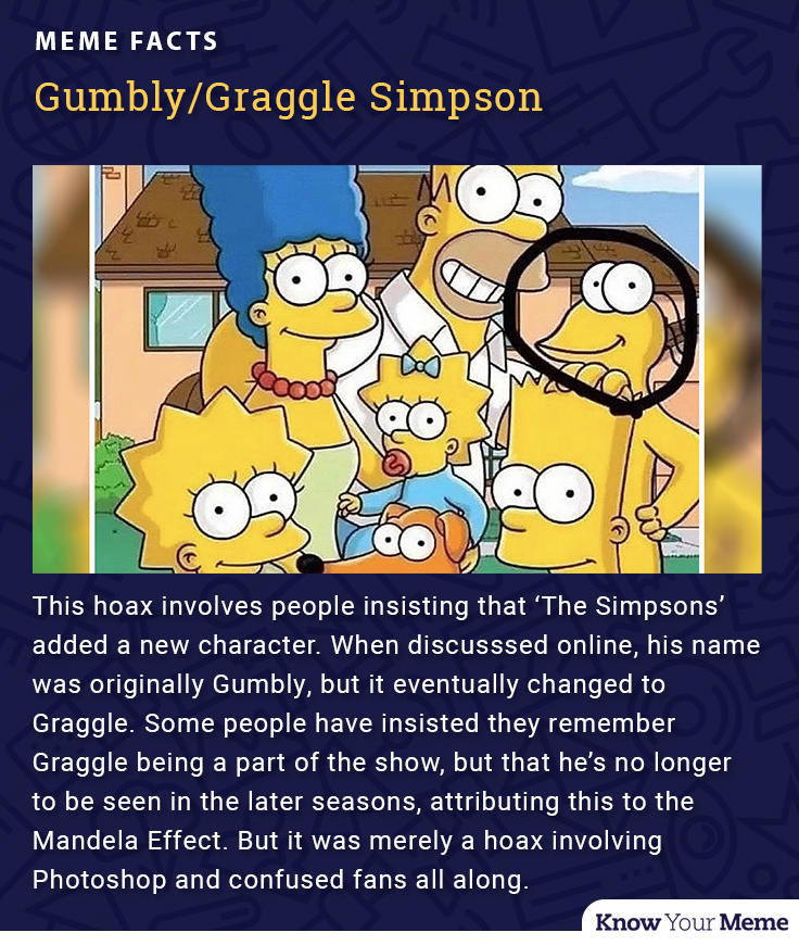 Graggle Simpson | Know Your Meme