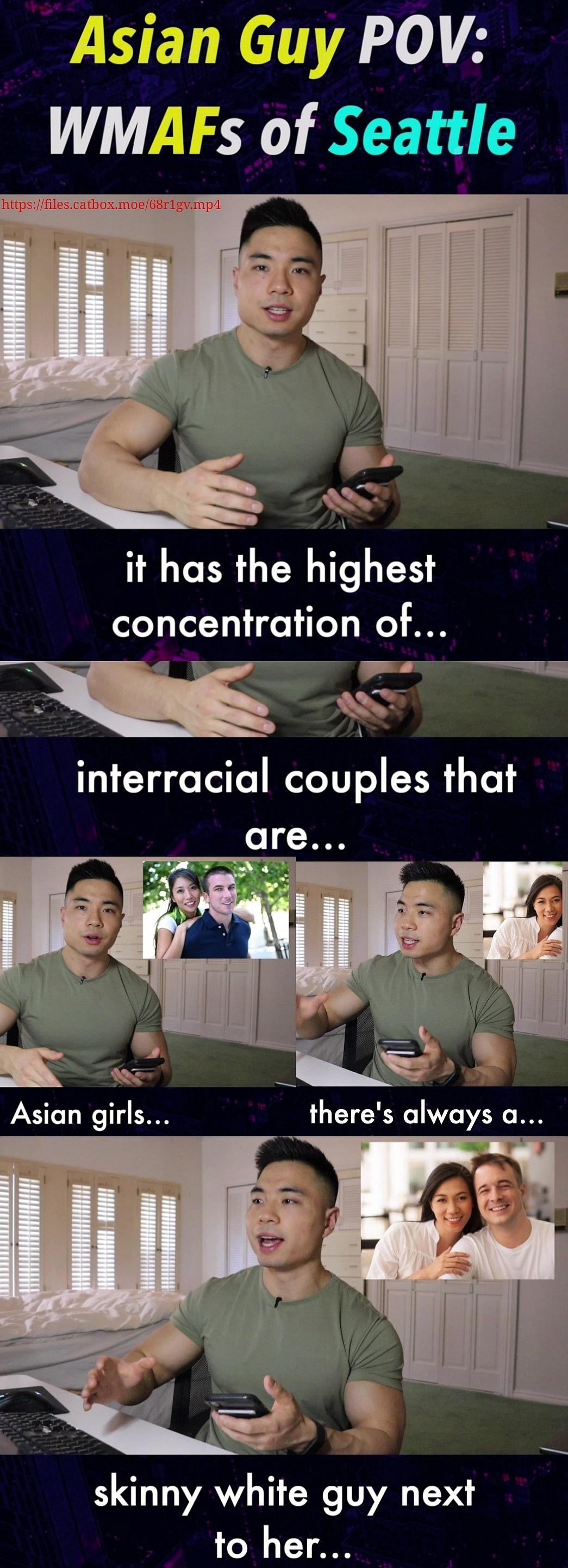 A self-proclaimed Chang (an "Asian Chad") complaining that Asian girls ...