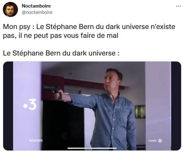 My Therapist : "Dark Universe's Stephan Bern is not real and cannot ...