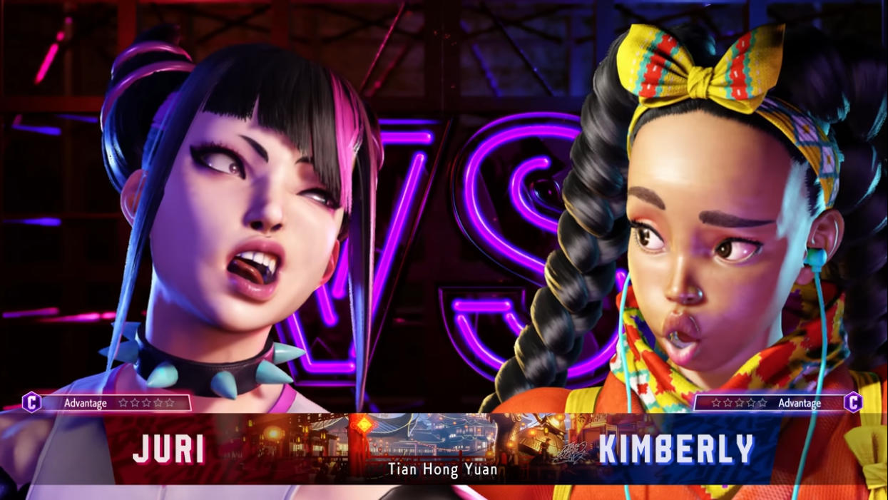 Juri vs Kimberly Face Off | Street Fighter 6 Game Face Feature | Know ...