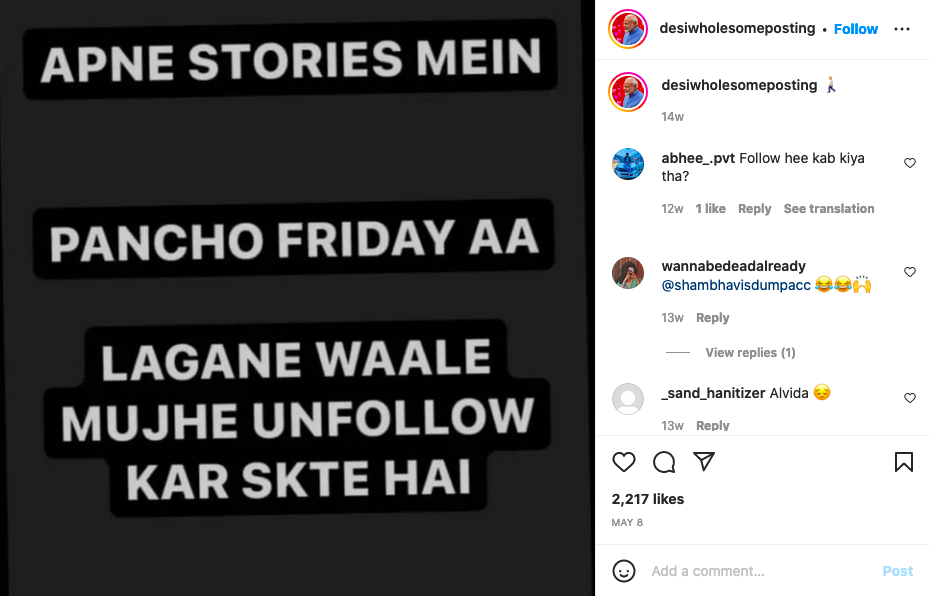 bc friday | Pancho Friday Aa / Bhenchod Friday Hai | Know Your Meme
