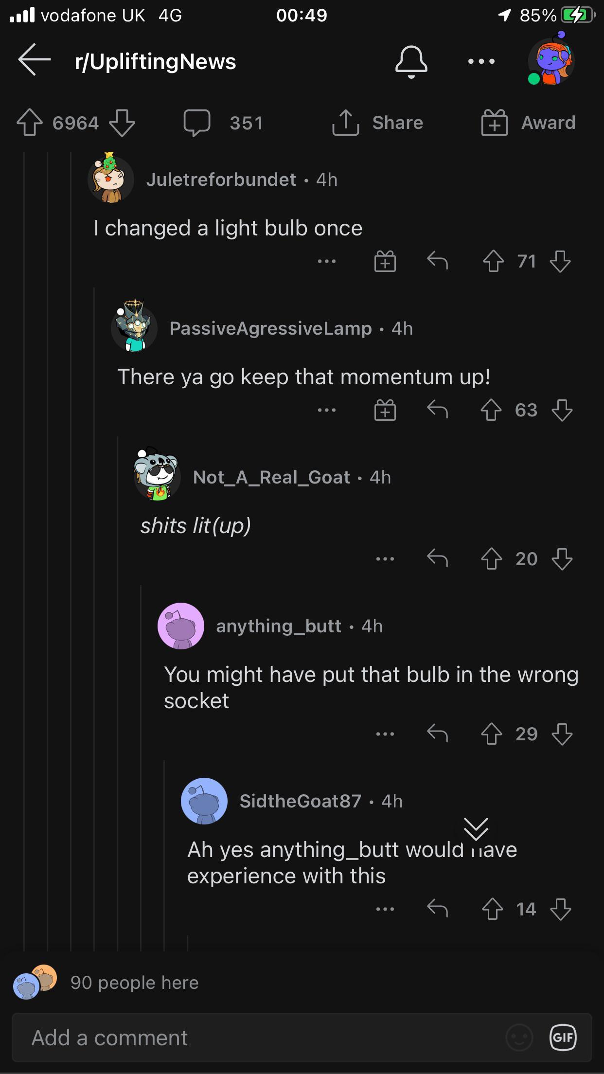 Light bulb moment | /r/beetlejuicing/ | Beetlejuicing | Know Your Meme