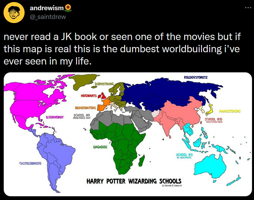 JK Rowling Can't Seem To Geography | Harry Potter | Know Your Meme