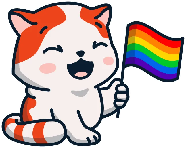 Gay Pride Worldwide, Marsey the Ally! | Marsey the Cat | Know Your Meme