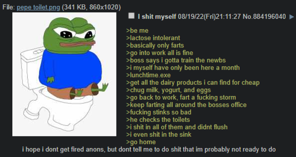 anon does some minor tomfoolery, hijinks if you will | /r/Greentext ...