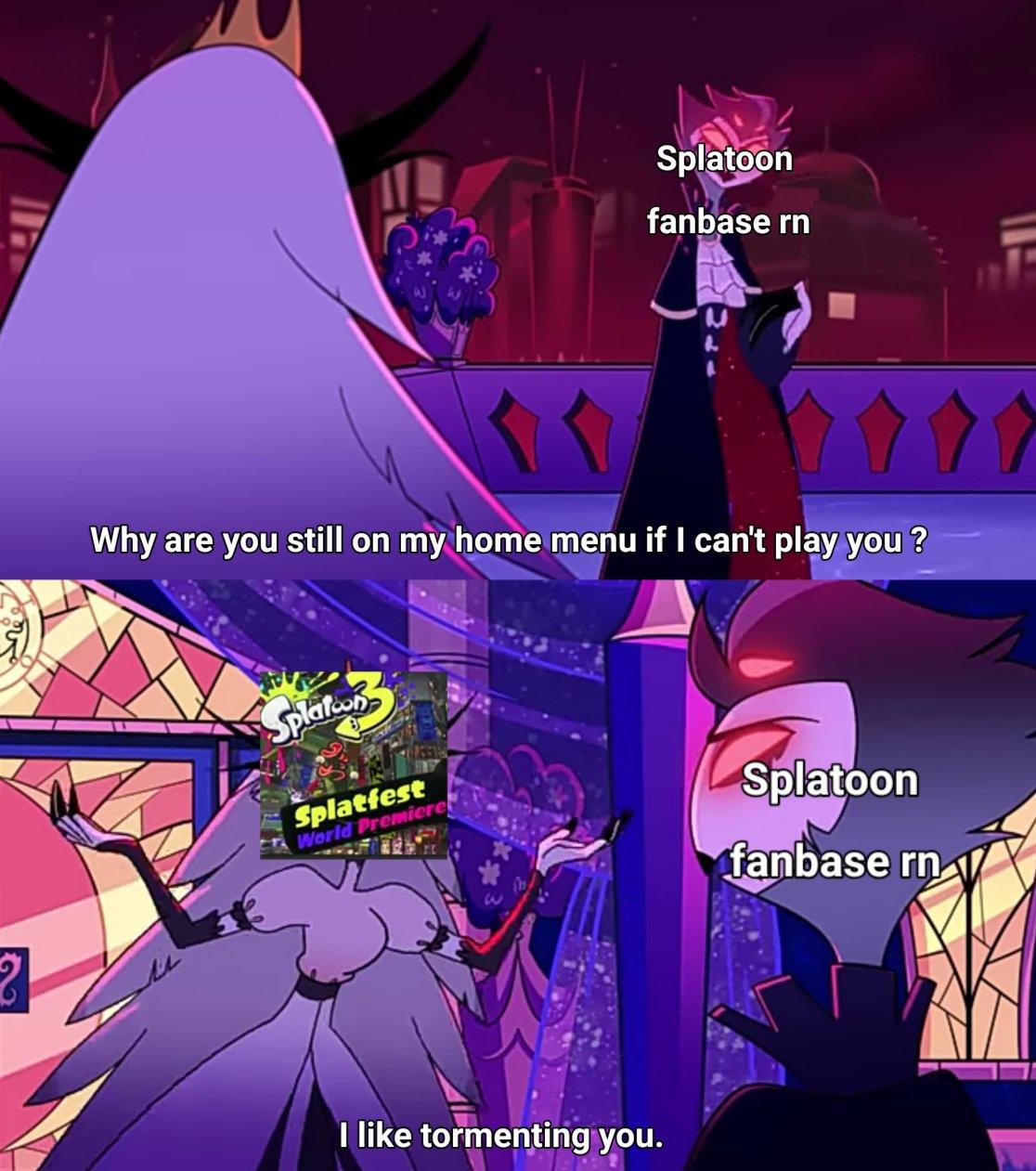 Basically how every Splatoon fan feels right now | Splatoon 3 | Know ...