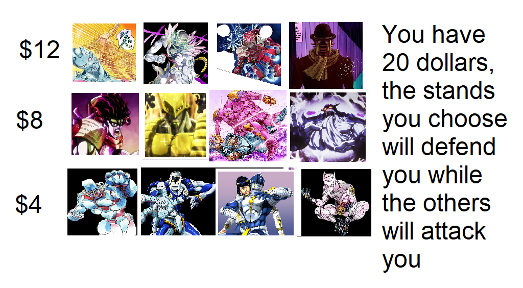 I have my money on d4c and tusk | /r/ShitPostCrusaders/ | JoJo's ...