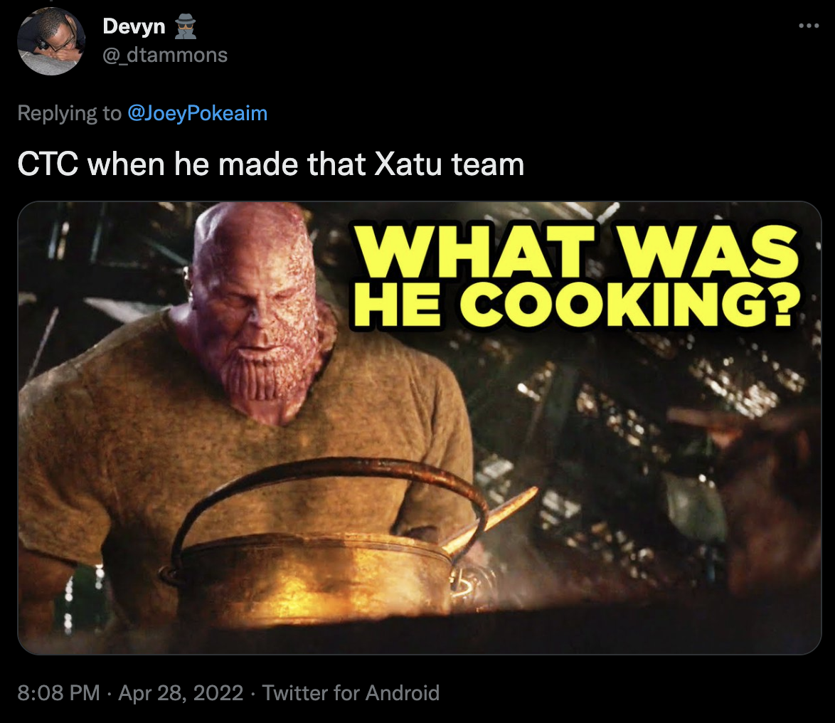 CTC/Xatu | What Was He Cooking? | Know Your Meme