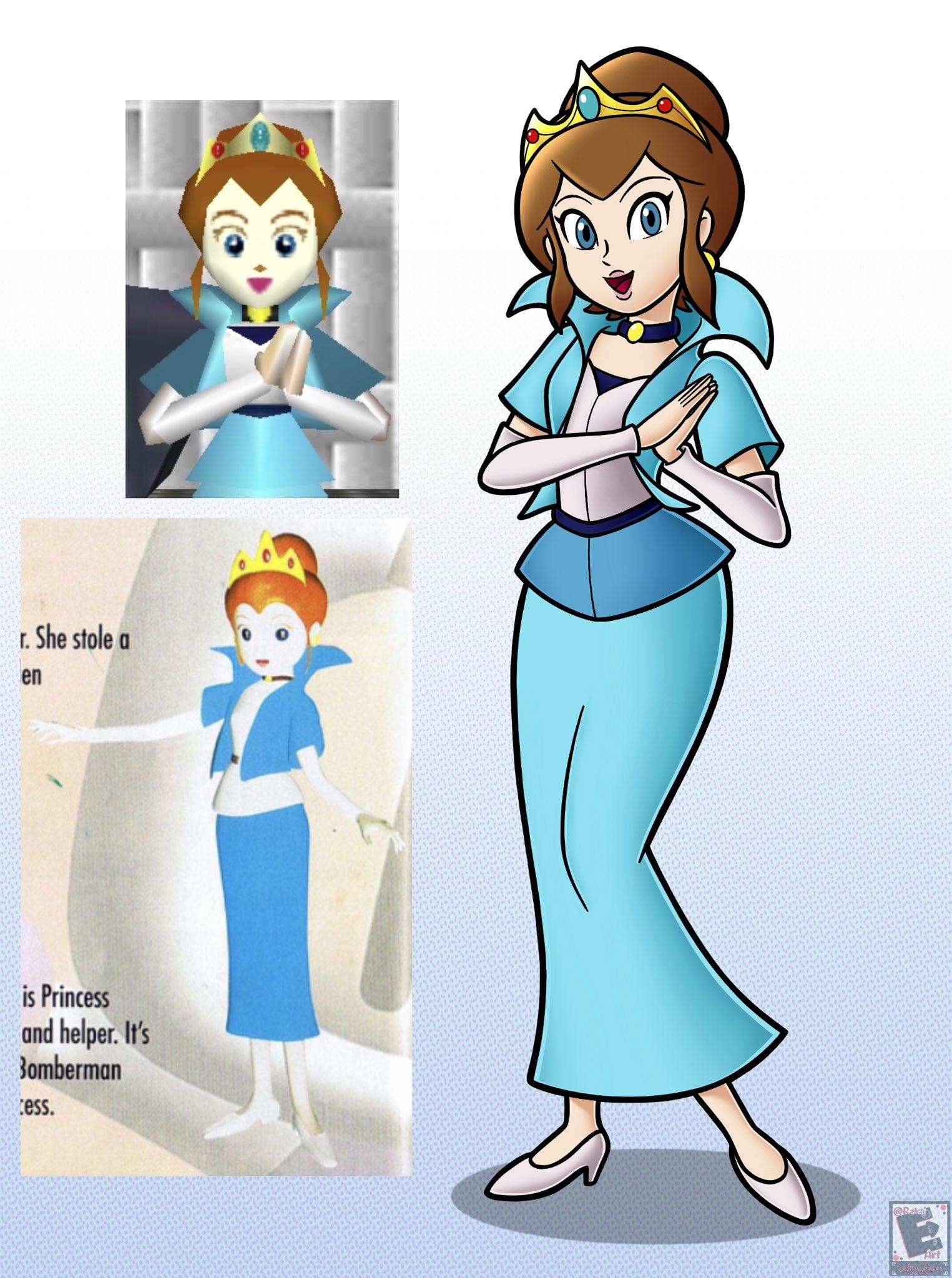 Princess Millian (Bomberman Hero) as a Mario princess! | Gaming | Know ...