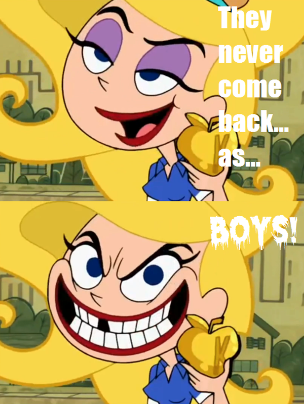 Scary Eris | The Grim Adventures of Billy and Mandy | Know Your Meme