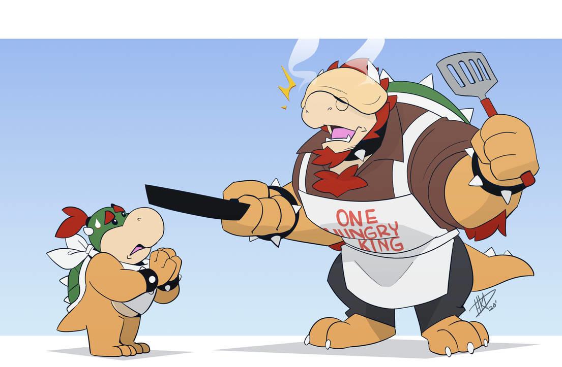 Papa Bowser and Jr 2.5 | Bowser | Know Your Meme