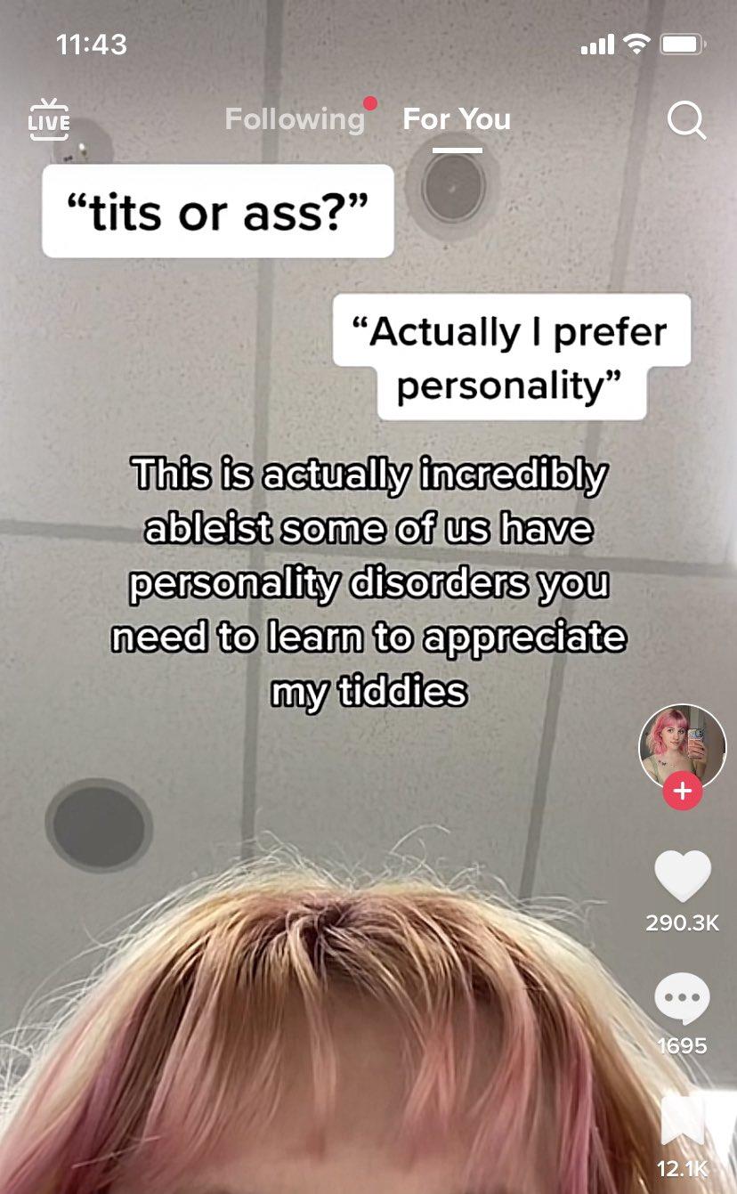 Some of Us Have Personality Disorders, You Need to Learn to Appreciate ...