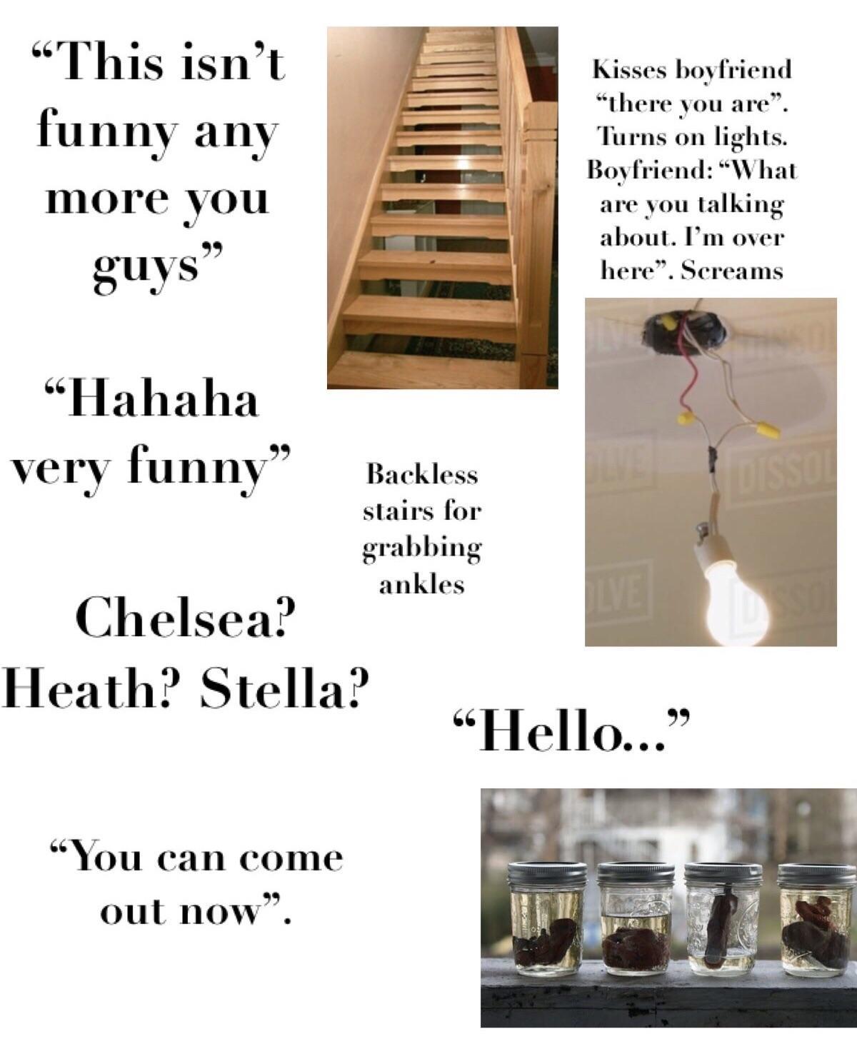 Walking into a dark basement in a horror movie starterpacks | /r ...