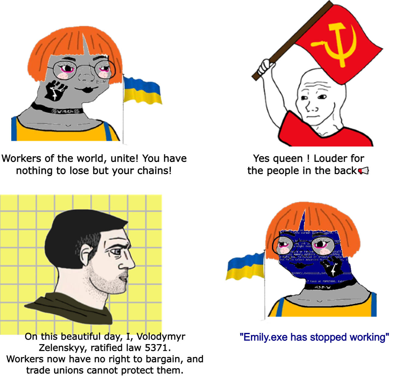 Slava Unions !! | /r/PoliticalCompassMemes | Political Compass | Know ...